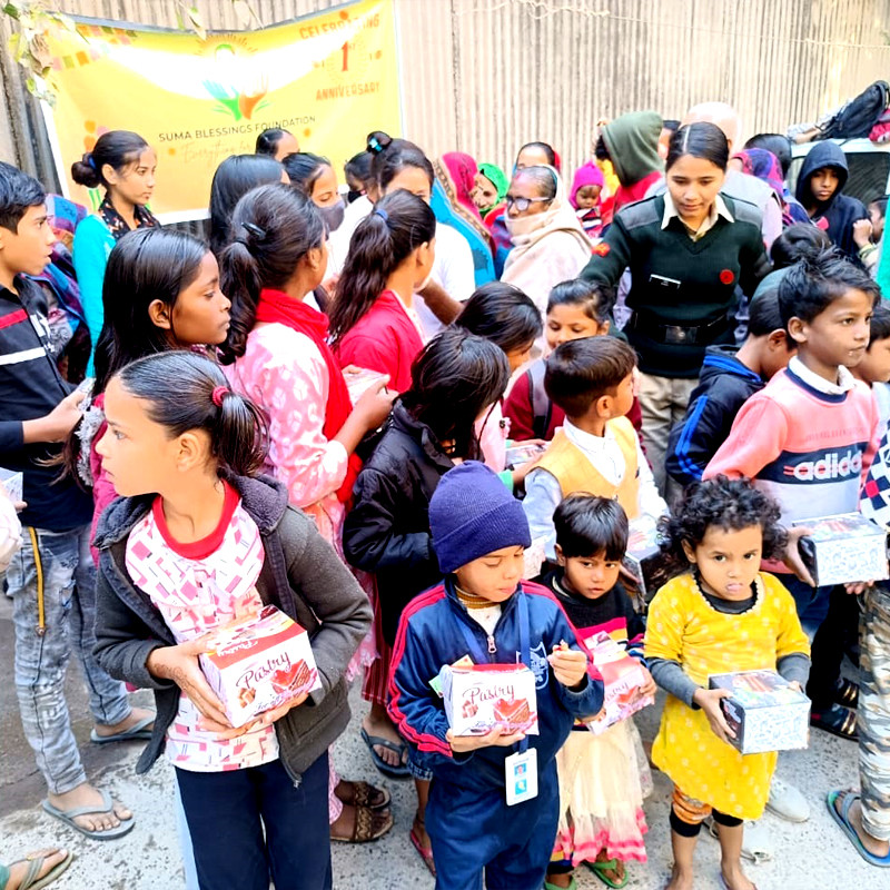 Anna daan Seva - Free Meals to Ram Mandir visitors and the Needy